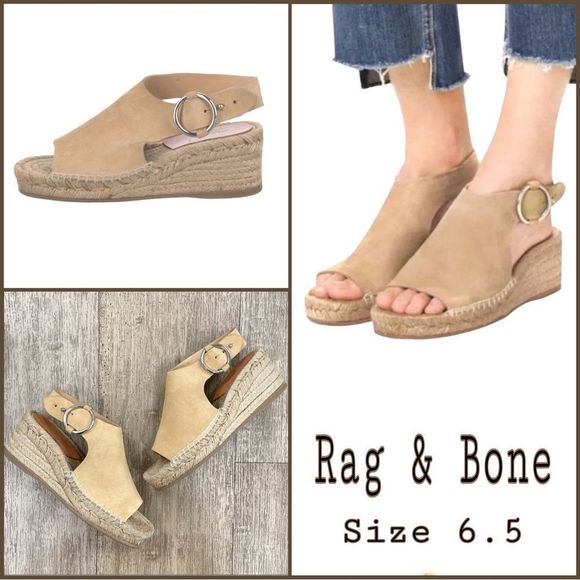 rag & bone | Shoes | Ragbone Calla Wedge Sandal Espadrille | Poshmark